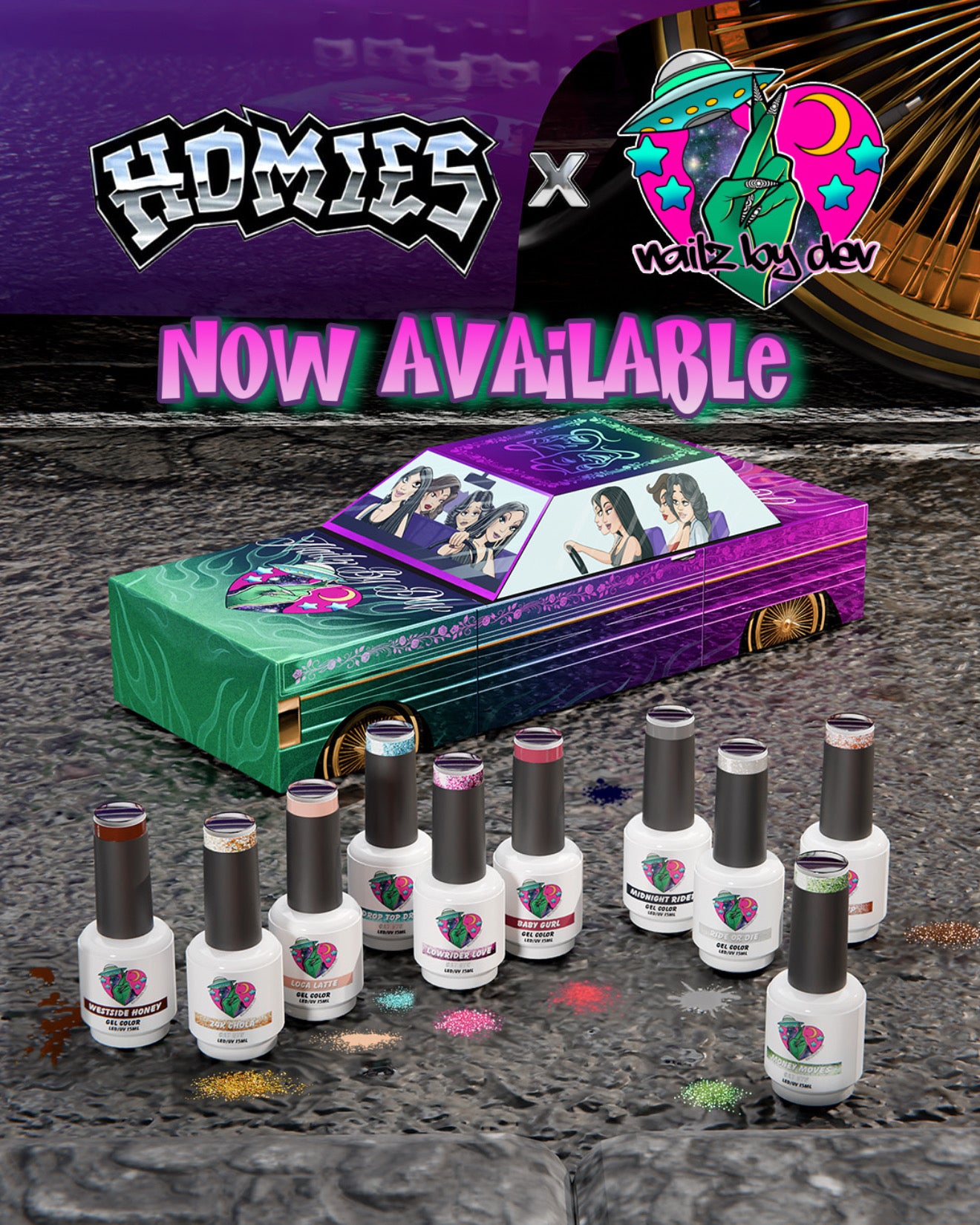 NAILZ BY DEV- High quality nail art brushes and pigmented gel polish!