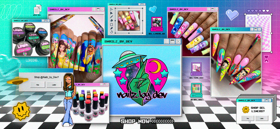 NAILZ BY DEV- High quality nail art brushes and pigmented gel polish!